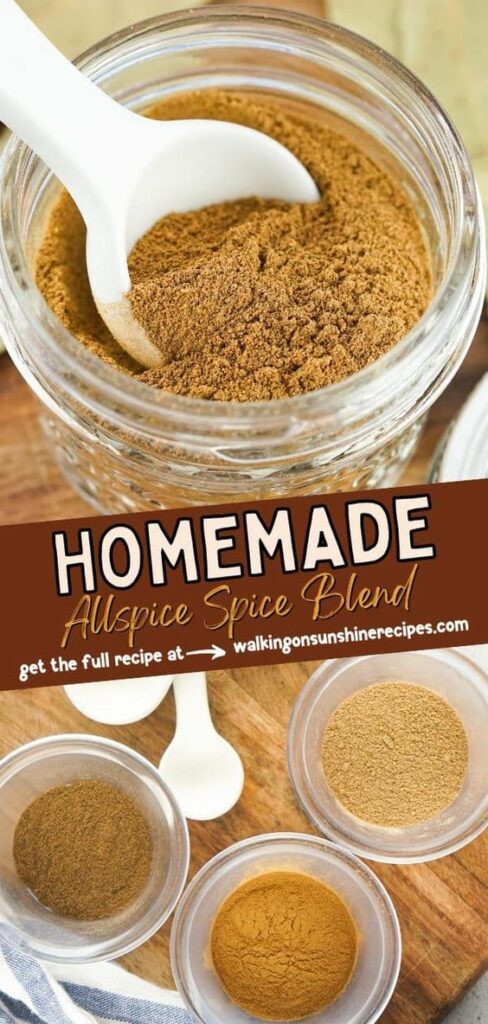 Homemade Allspice Recipe - Walking On Sunshine Recipes