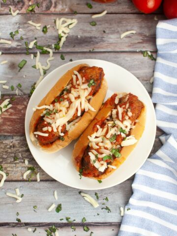 Meatball Sandwich Recipe - Walking On Sunshine Recipes