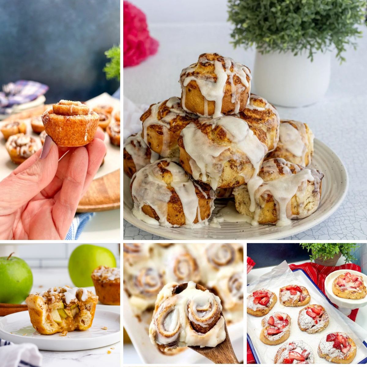 16 Doctored Up Cinnamon Roll Recipes - Walking On Sunshine Recipes