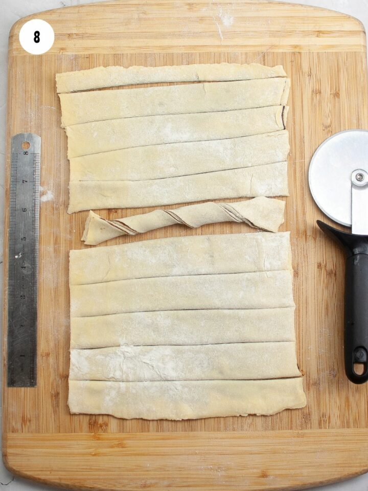 Puff Pastry Chocolate Twists Air Fryer - Walking On Sunshine Recipes