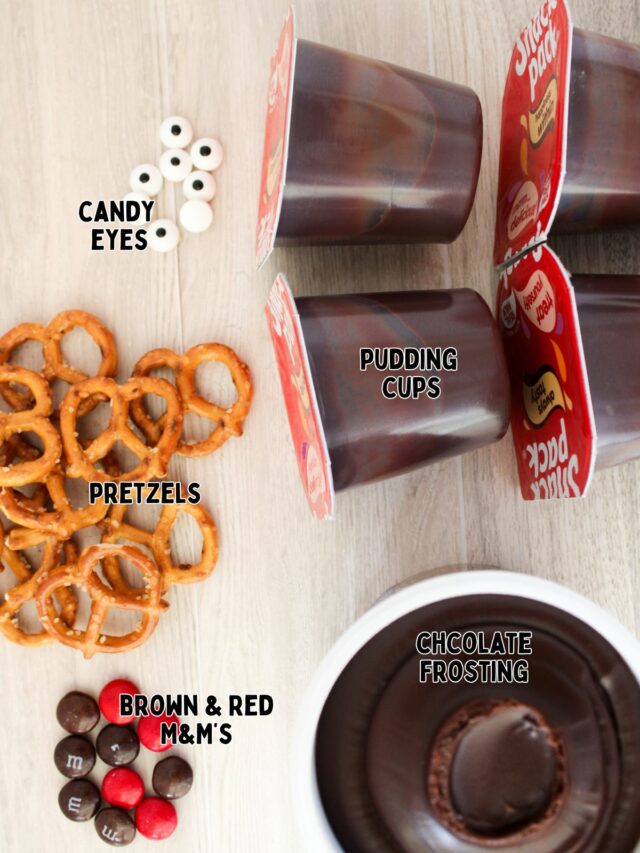 Reindeer Pudding Cups - Walking On Sunshine Recipes