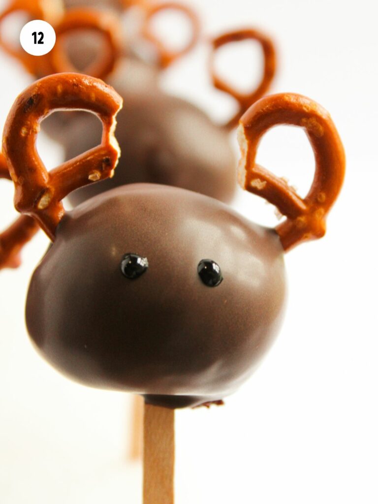 Reindeer Cake Pops - Walking On Sunshine Recipes