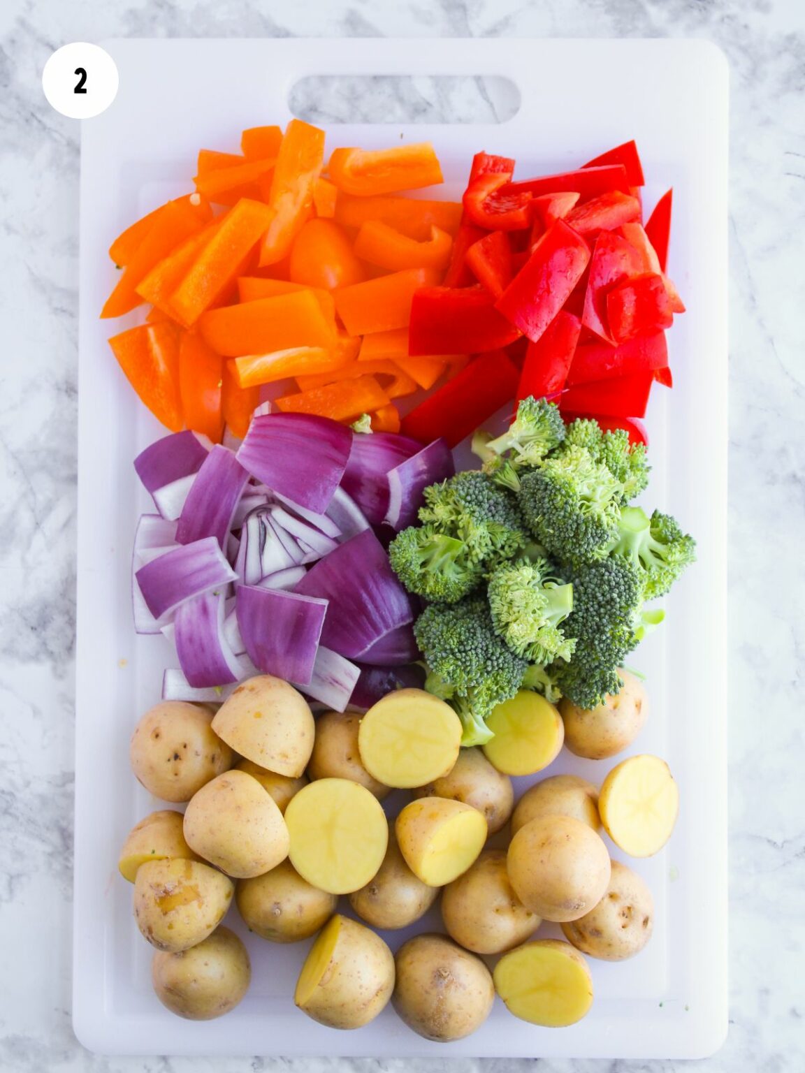 Sheet Pan Sausage and Vegetables Recipe - Walking On Sunshine Recipes