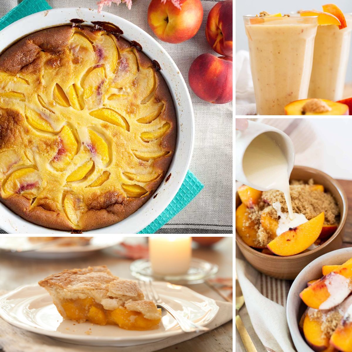 Peach Recipes with Fresh Peaches - Walking On Sunshine Recipes