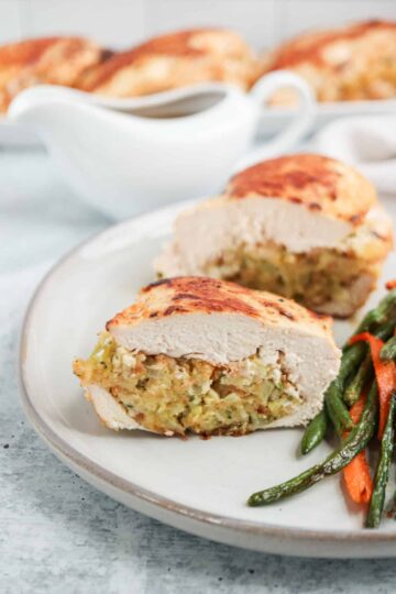 15 Baked Stuffed Chicken Breast Recipes - Walking On Sunshine Recipes