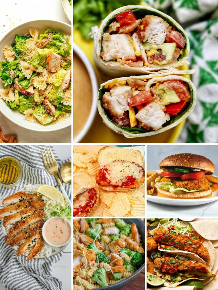 What to do with Leftover Breaded Chicken Cutlets - Walking On Sunshine ...