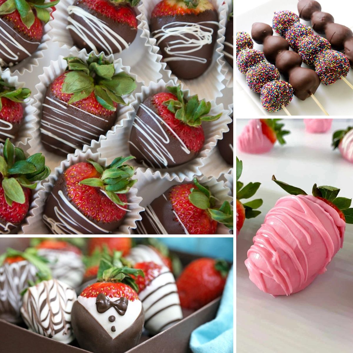 Chocolate Covered Strawberries for Valentine's Day Recipes