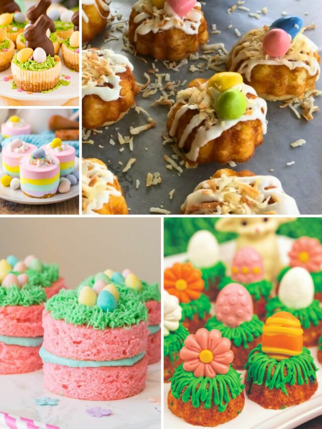 Mini Easter Cake Ideas - Walking On Sunshine Recipes