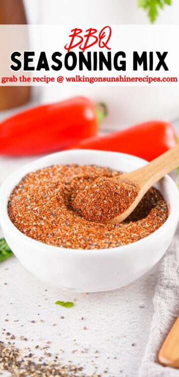 Homemade BBQ Seasoning Mix - Walking On Sunshine Recipes