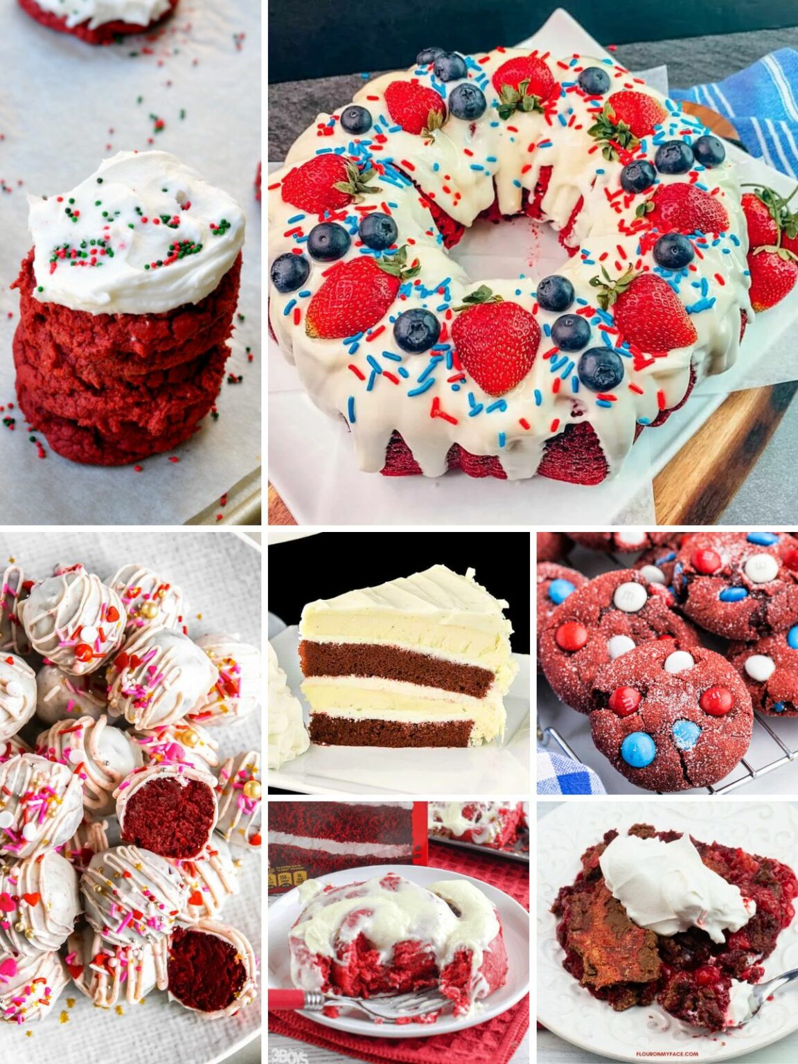 21+ Desserts with Red Velvet Cake Mix - Walking On Sunshine Recipes