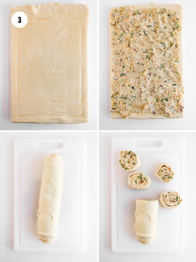 Jalapeño Popper Pinwheels with Puff Pastry - Walking On Sunshine Recipes
