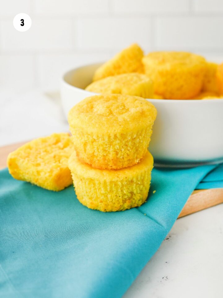 Jiffy Cornbread Muffins with Creamed Corn - Walking On Sunshine Recipes