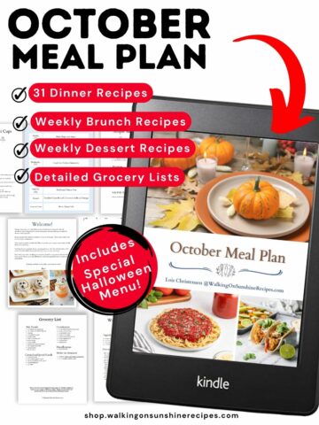 31 Easy Weeknight Dinners to Make in October (Printable Meal Plan ...