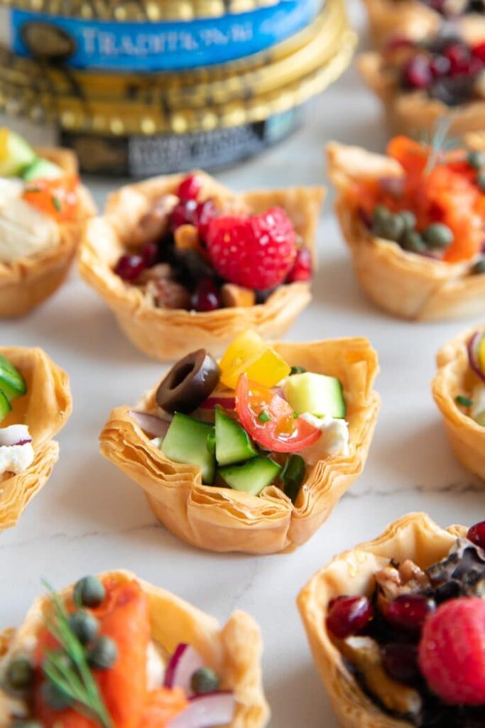 15+ Mini Phyllo Cup Appetizers Perfect for Parties & Holidays - Walking ...