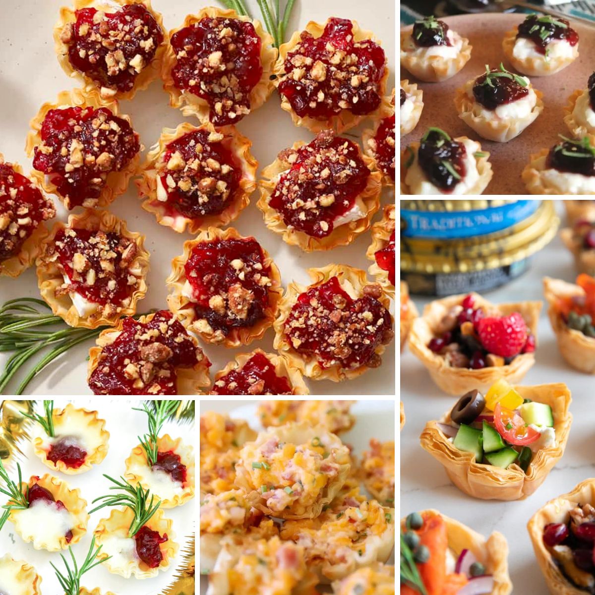 15+ Mini Phyllo Cup Appetizers Perfect for Parties & Holidays - Walking ...
