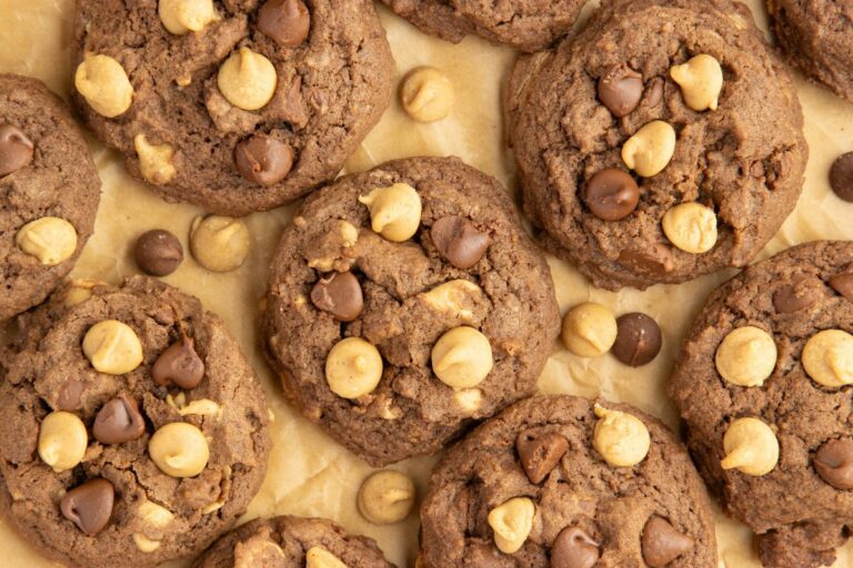 Chocolate Peanut Butter Cookies Recipe - Walking On Sunshine Recipes