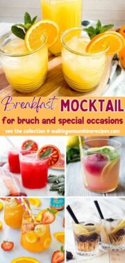 Easy Breakfast Mocktails for Brunch and Special Occasions - Walking On ...