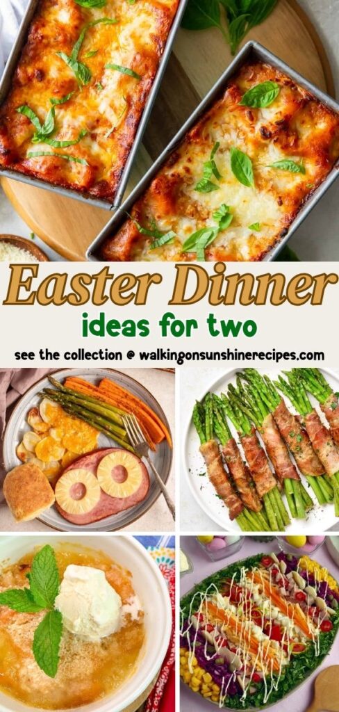 28 Easter Dinner Ideas for Two - Walking On Sunshine Recipes